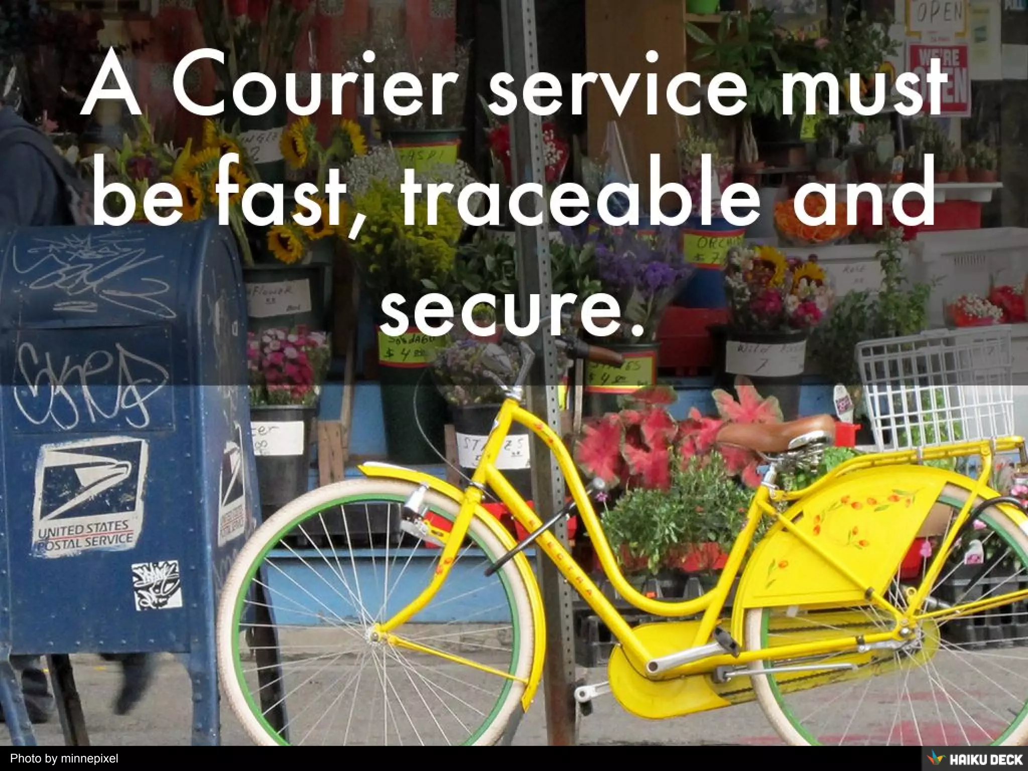 Courier services definition, history and types | PDF