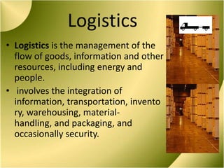 Courier And Logistics | PPTX