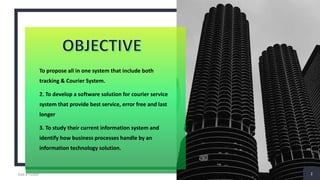 Courier service- A start-up plan | PPTX