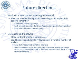 PFQ@ 9th Italian Networking Workshop (Courmayeur) | PPT | Computer Networking | Computing