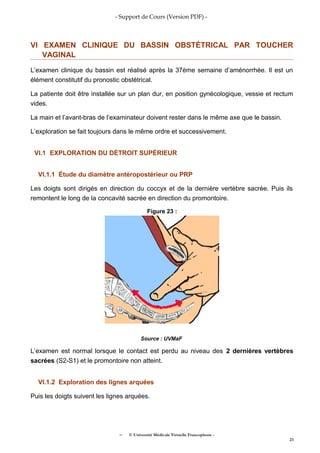 Cours bassinobstetrical | PDF