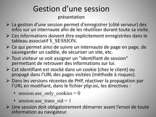 php2 : formulaire-session-PDO | PPTX