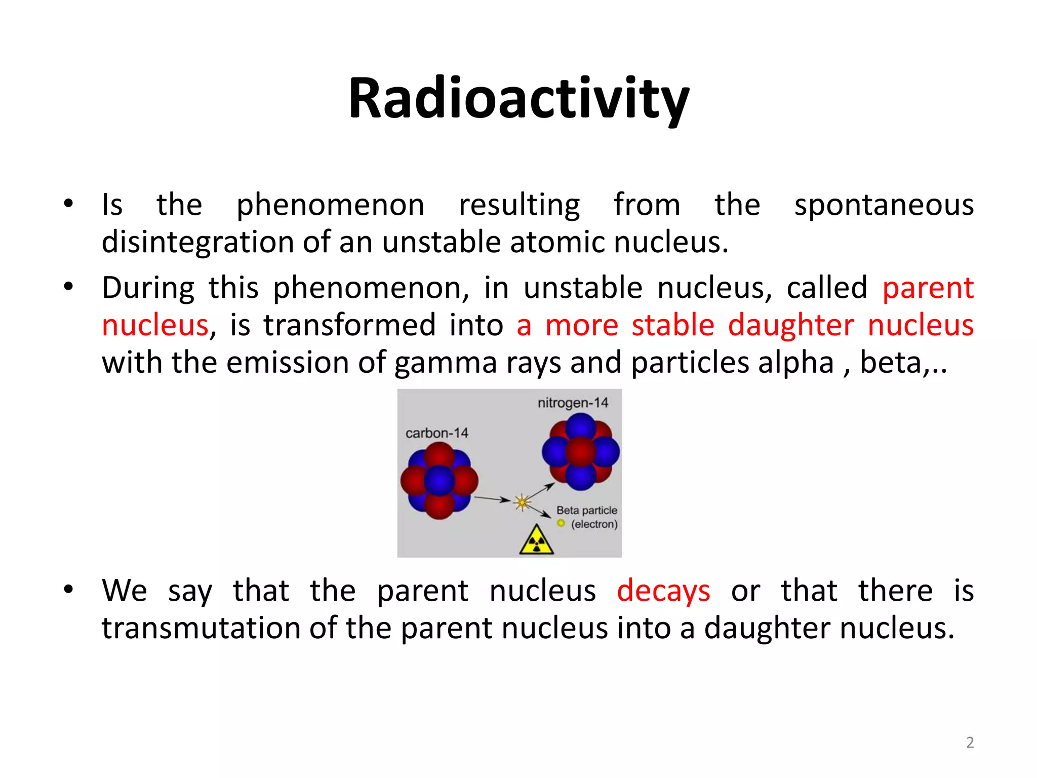 Radioactivity.pdf | Chemistry | Science