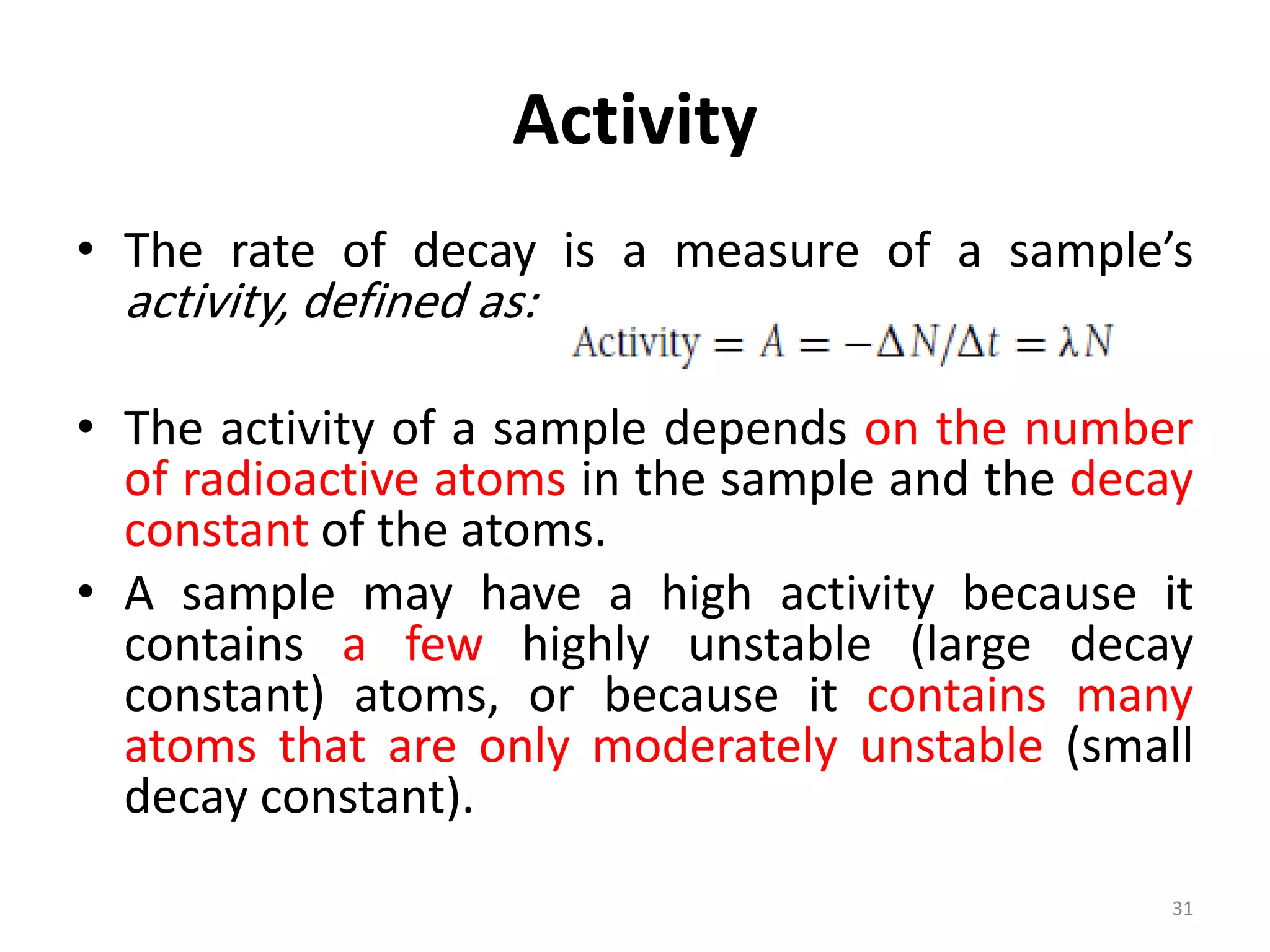 Radioactivity.pdf | Chemistry | Science