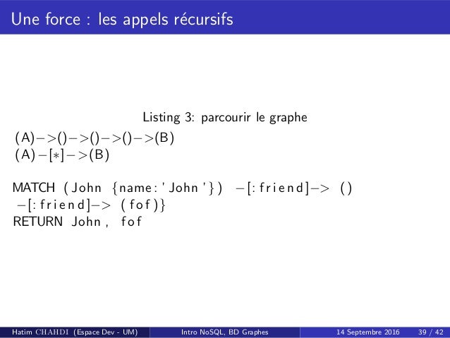 Bases de Données non relationnelles, NoSQL (Introduction) 1er cours