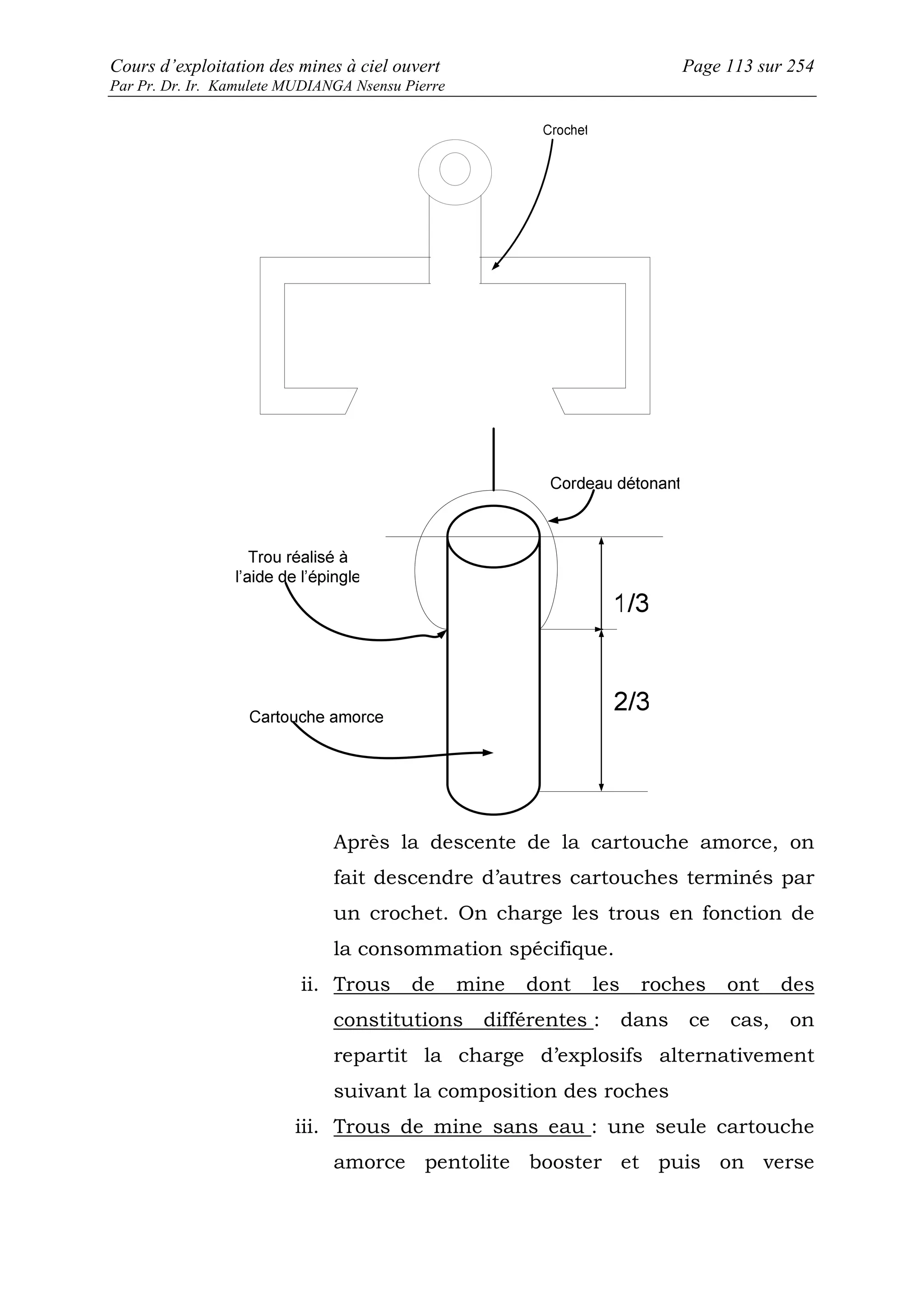 Cours d'exploitation des mines à ciel ouvert | PDF