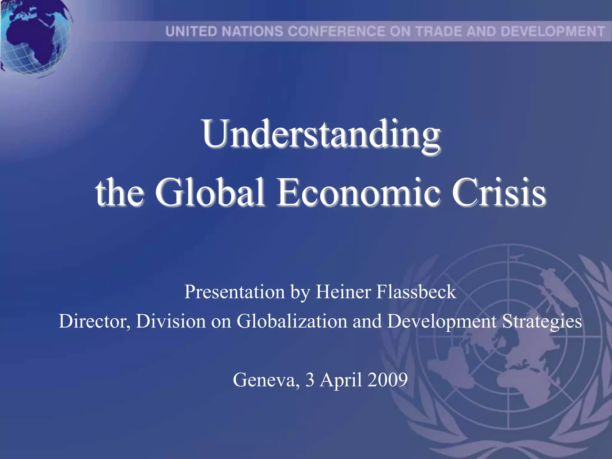 Global Economic Crisis | PPT