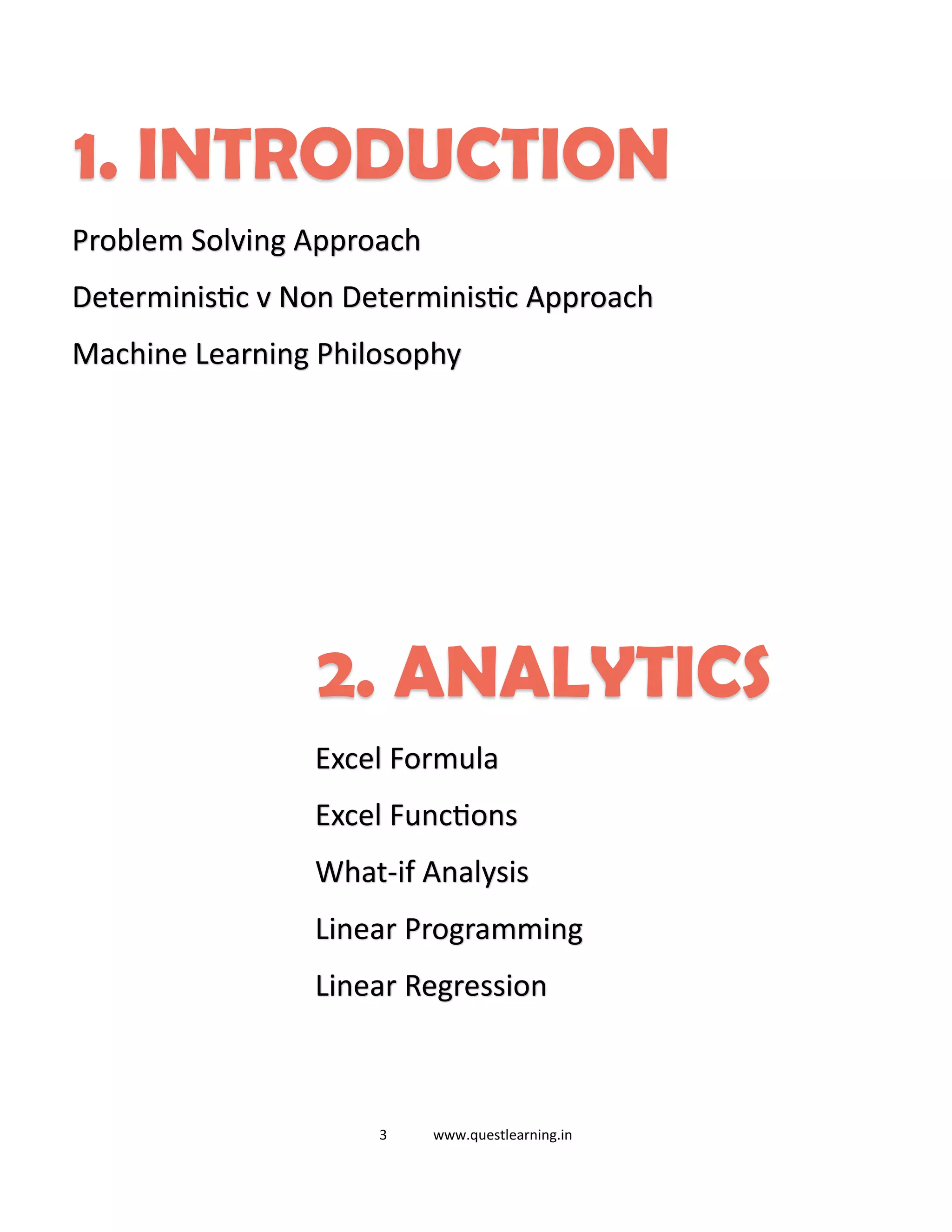 Topics you need to learn to master Data Science | PDF