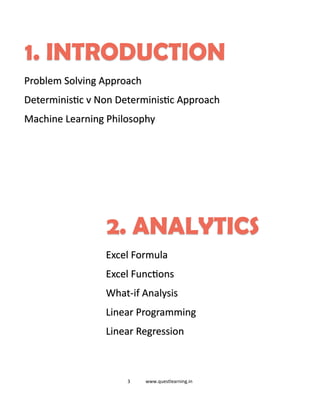 Topics you need to learn to master Data Science | PDF