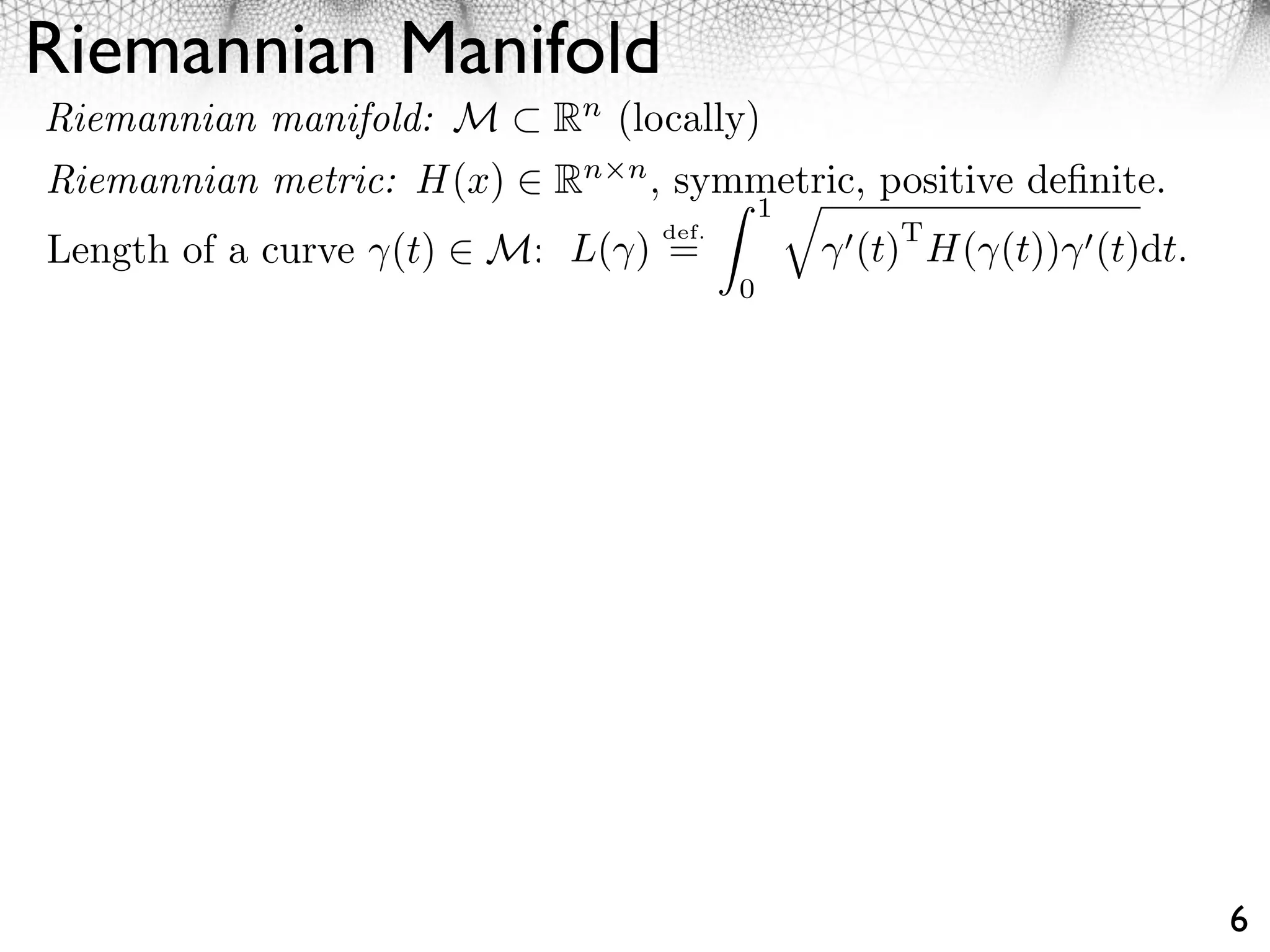Mesh Processing Course : Geodesics | PPT