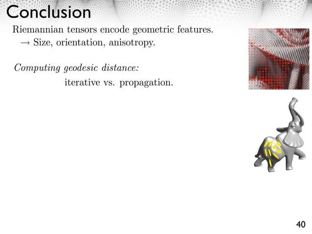 Mesh Processing Course : Geodesics