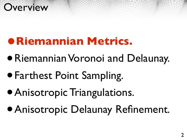 Mesh Processing Course : Geodesic Sampling