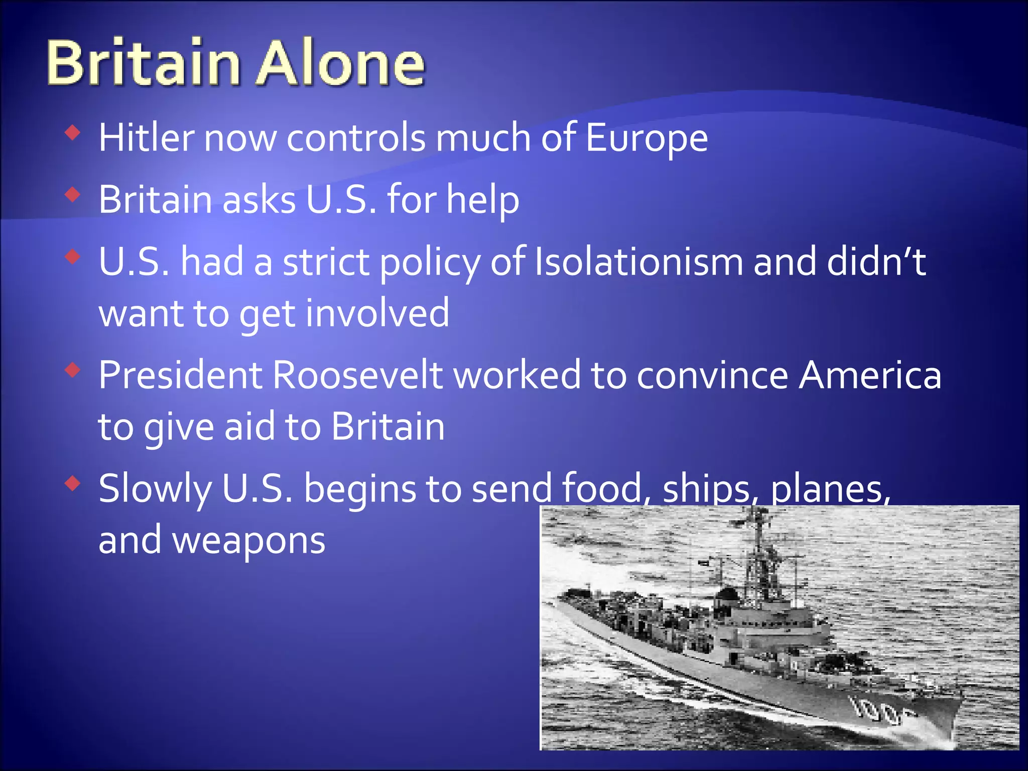 Course Of WWII | PPT