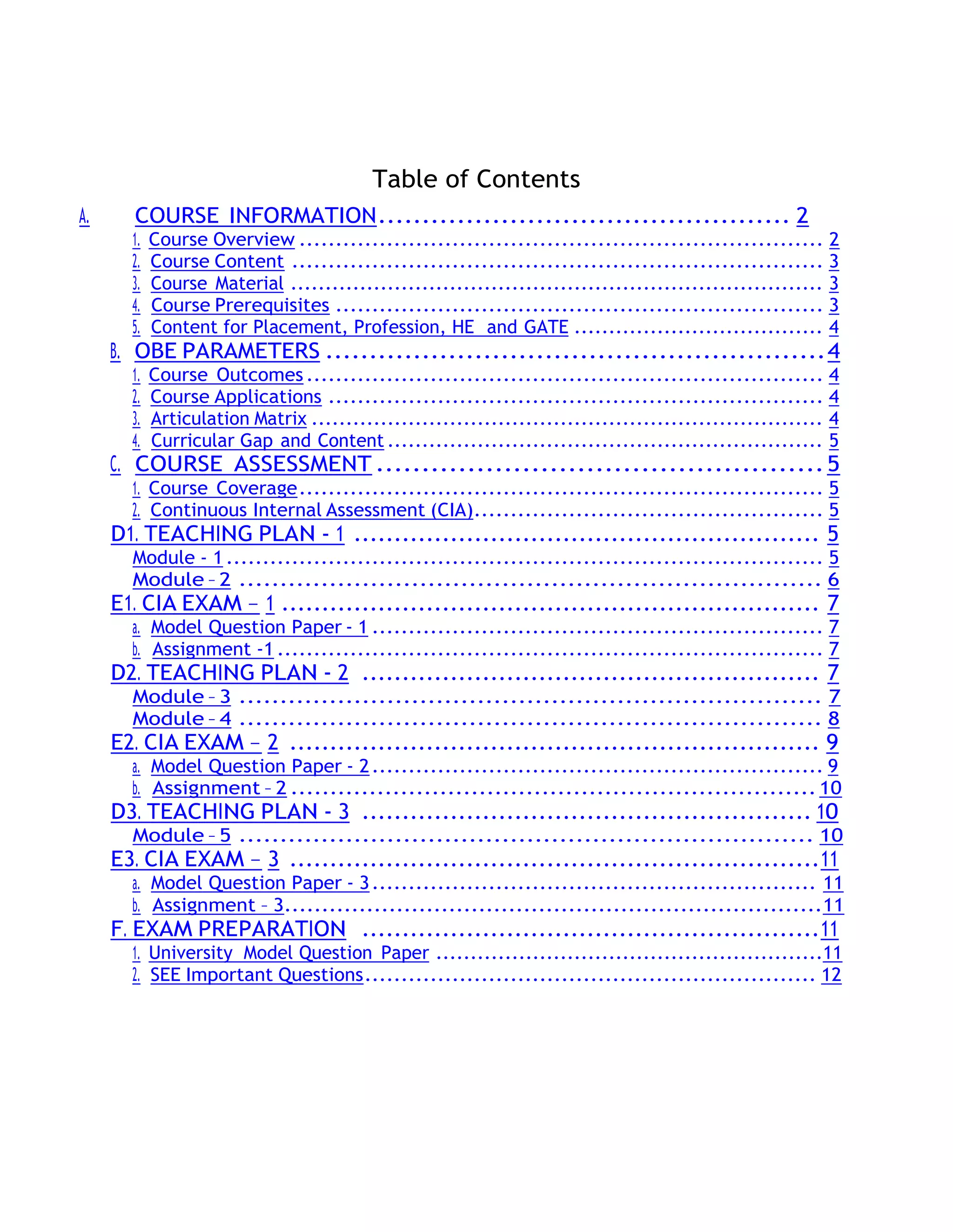 Course-Plan-Object Oriented Concept (18CS45)1.pdf