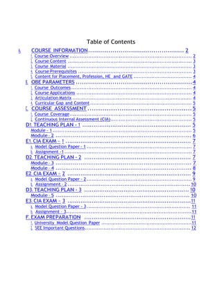 Course-Plan-Object Oriented Concept (18CS45)1.pdf