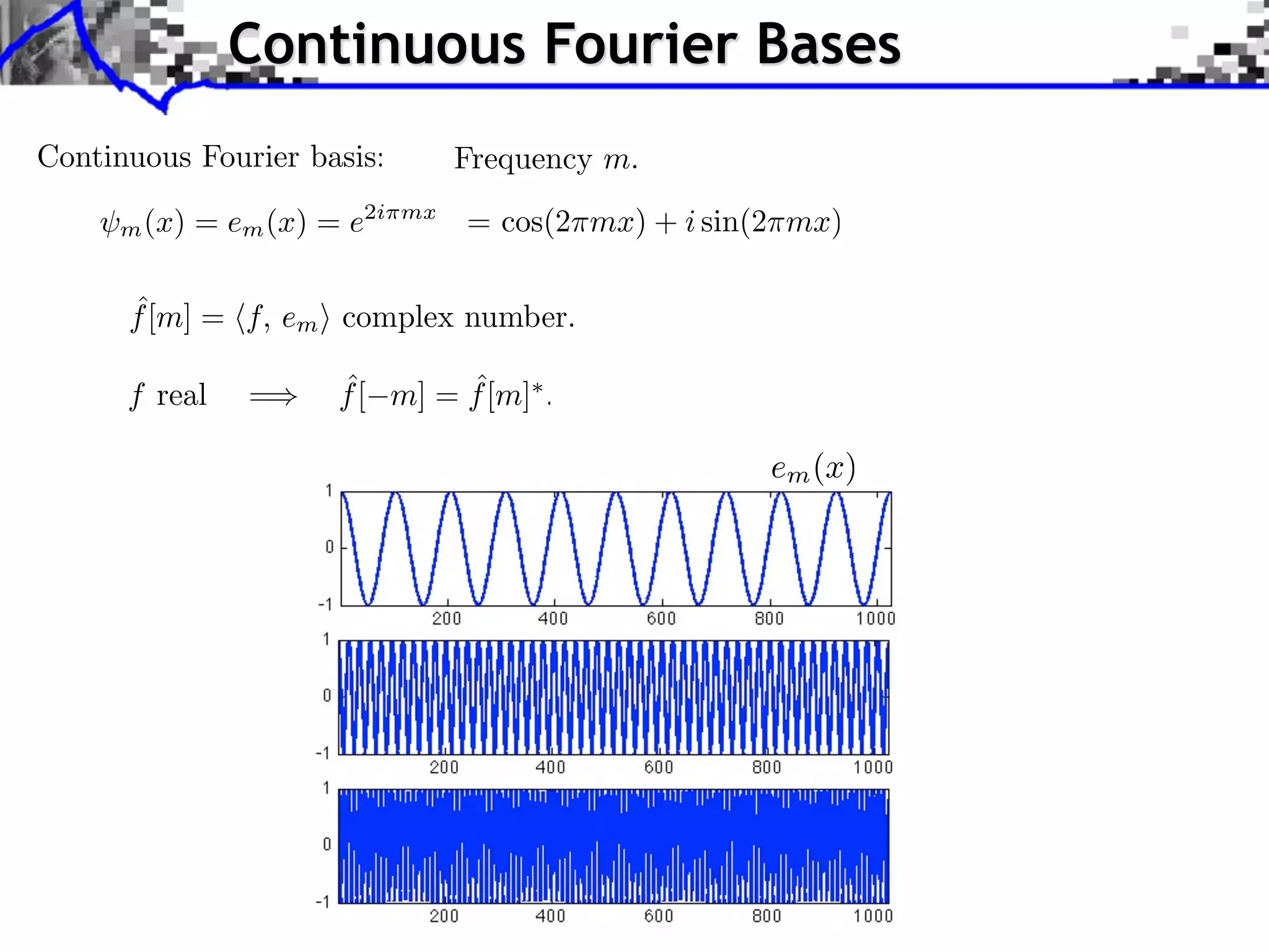 Signal Processing Course : Fourier | PPT