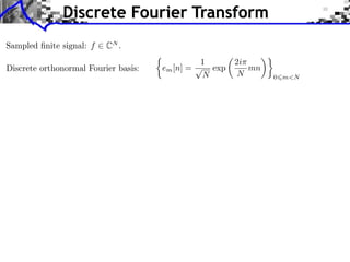 Signal Processing Course : Fourier | PPT