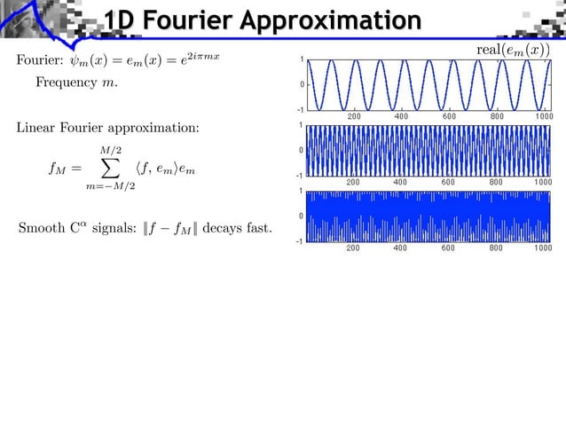 Signal Processing Course : Fourier | PPT