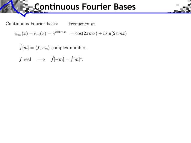 Signal Processing Course : Fourier | PPT