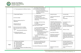 Course Syllabus for M116: Principles and Strategies in Teaching ...