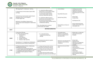 Course Syllabus for M116: Principles and Strategies in Teaching ...