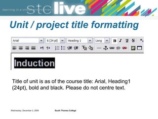 Course Template Presentation | PPT