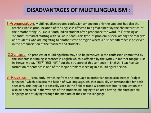 Multilingual | PPTX | Education
