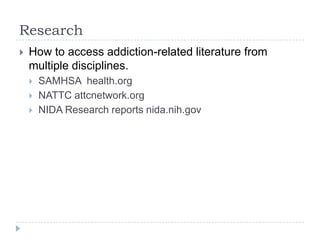 Models of Addiction | PPTX