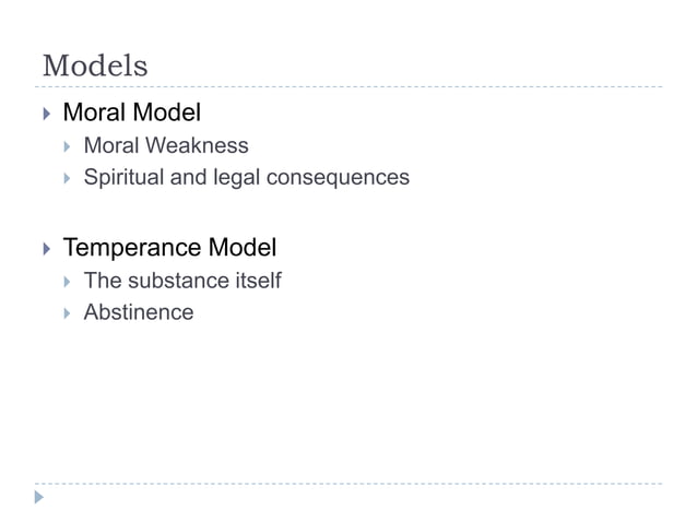 Models of Addiction | PPTX