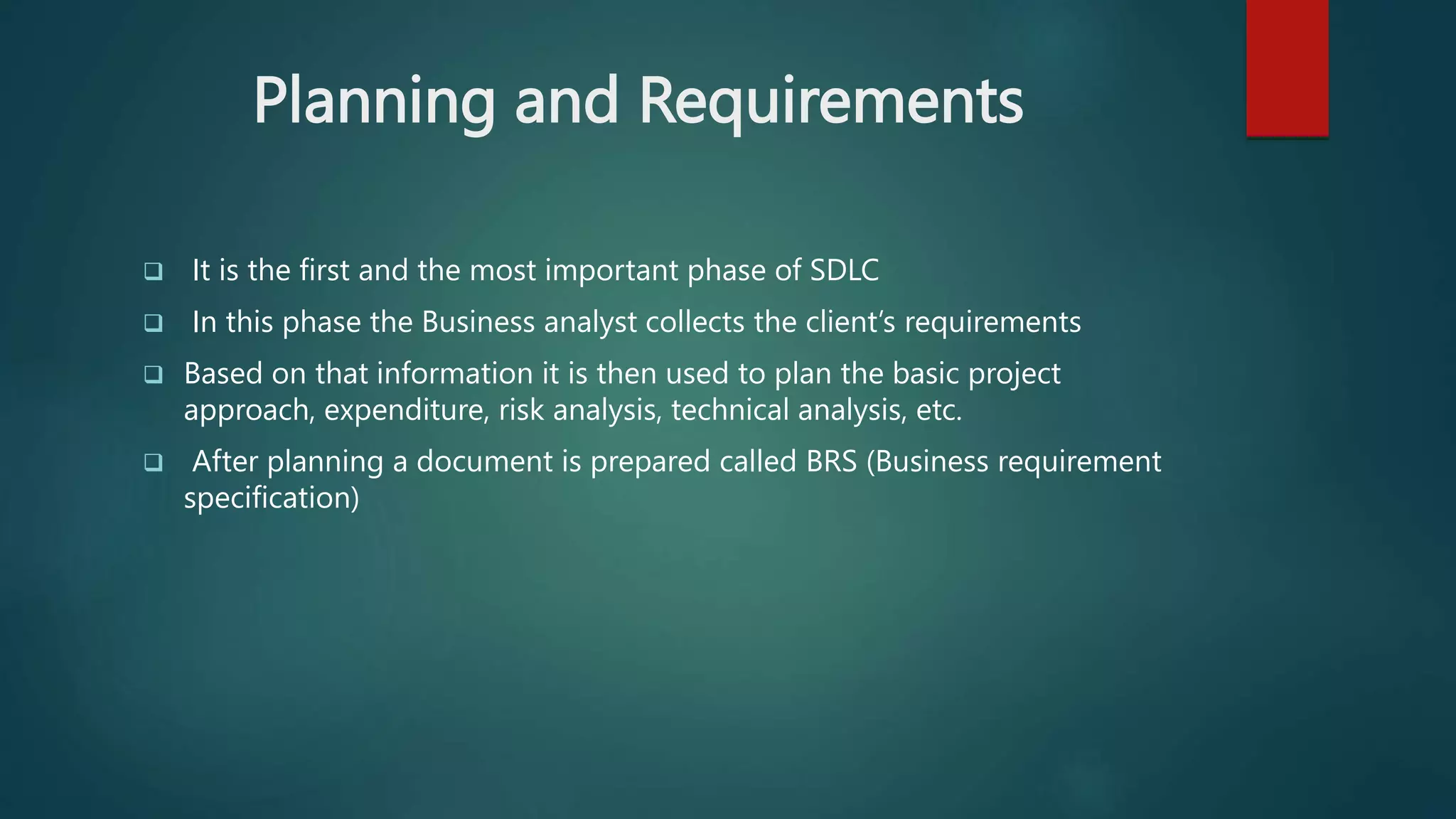 SDLC (Software development life Cycle) | PPTX