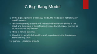 SDLC (Software development life Cycle) | PPTX
