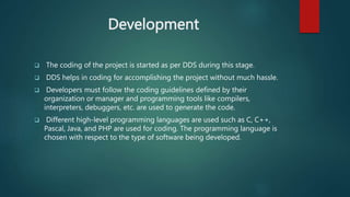 SDLC (Software development life Cycle) | PPTX