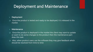 SDLC (Software development life Cycle) | PPTX