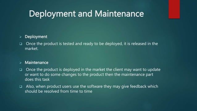 SDLC (Software development life Cycle) | PPTX | Operating Systems | Computer Software and ...