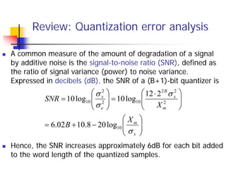 Course 10 example application of random signals - oversampling and ...