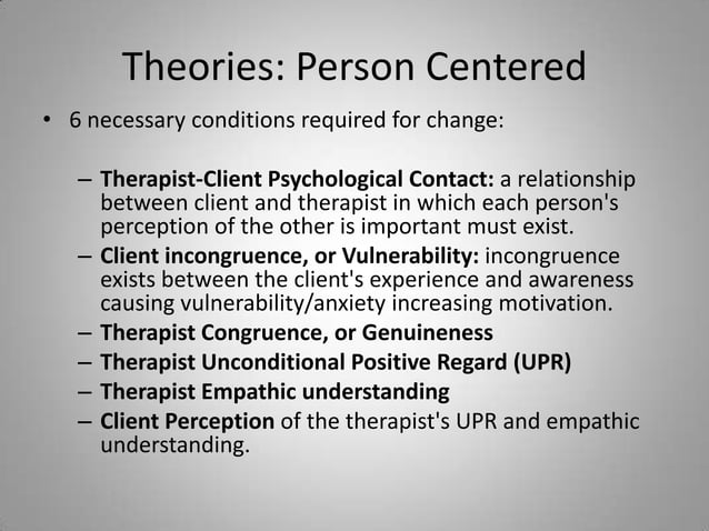 Counseling Theories | PPTX
