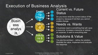 Fundamentals of Business Analysis | PPTX