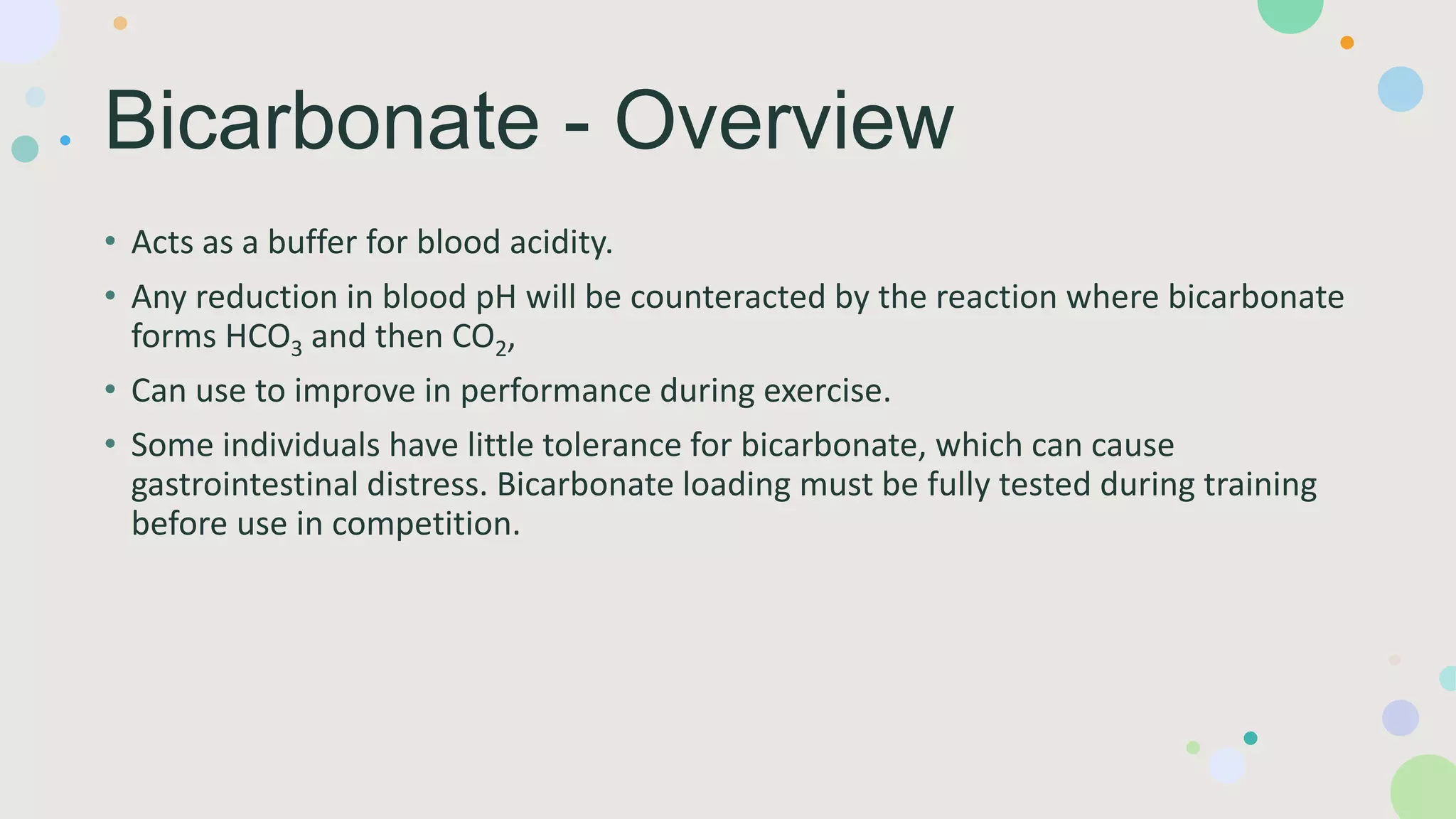 Ergogenic Aids in Sport Nutrition | PPTX
