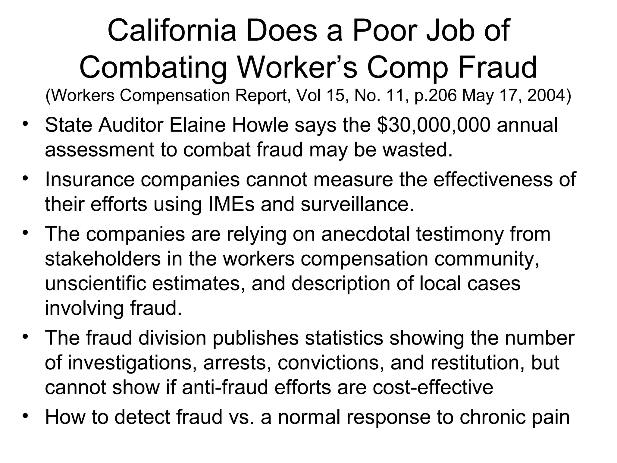 Fraud Detection which Stands Up in Court | PPT