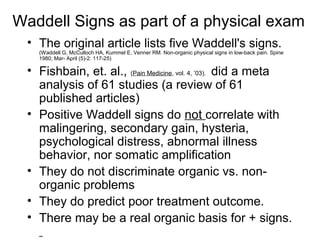 Course 23 malingering tests for court | PPT