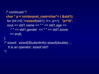 COURSE INTRODUCTION TO C++ PROGRAMMING LANGUAGE (CONTINUATION) | PPT