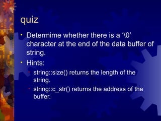 COURSE INTRODUCTION TO C++ PROGRAMMING LANGUAGE (CONTINUATION) | PPT
