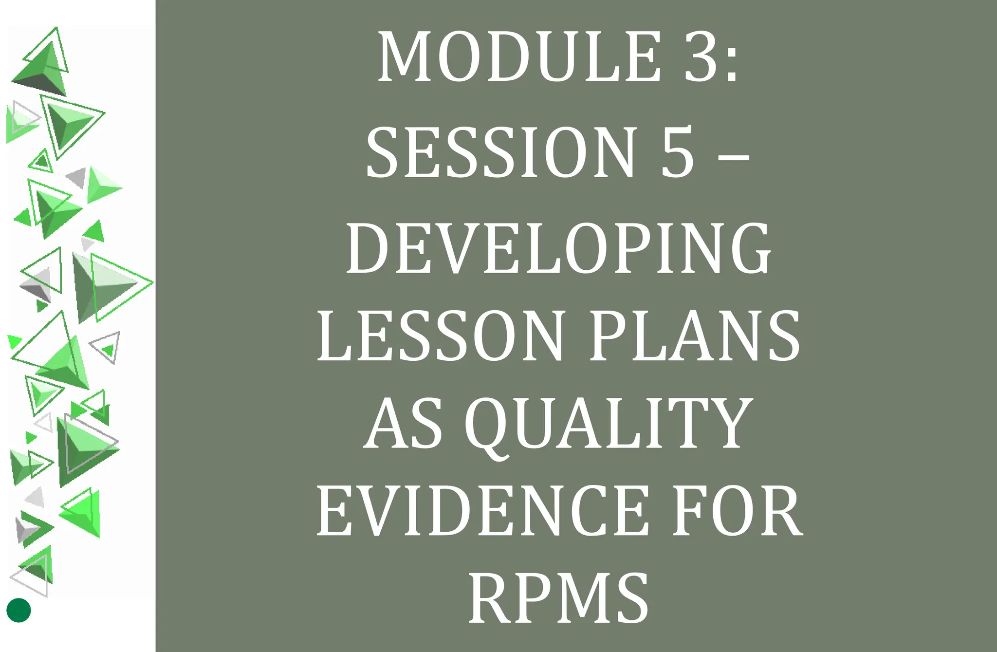 Teachers Induction Program Course 3 Answer Key | DOCX