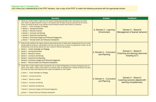 Teachers Induction Program Course 3 Answer Key | DOCX
