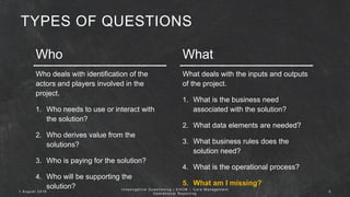 Investigative Questioning | PPTX