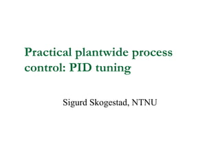 Design of PID CONTROLLER FOR ENGINEERING | PPT
