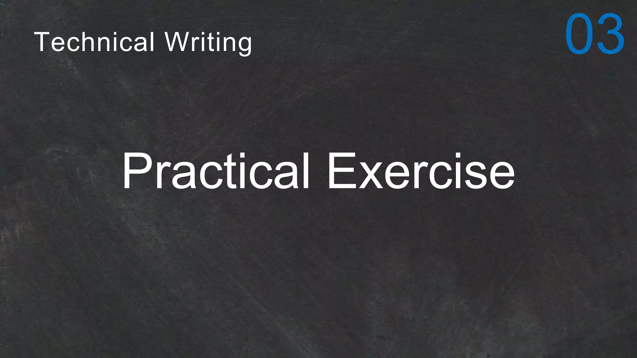 Technical Writing | PPTX