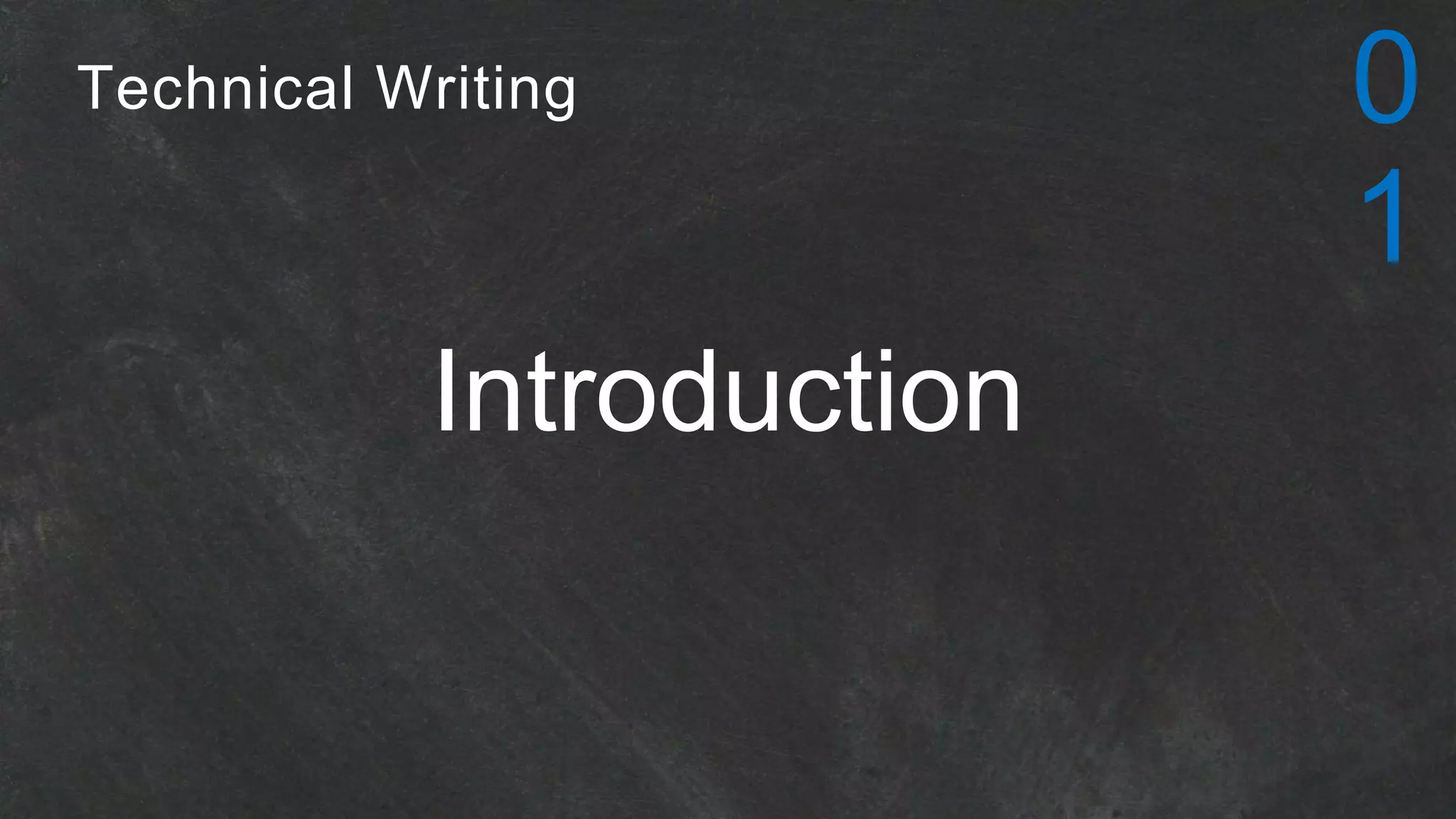 Technical Writing | PPTX