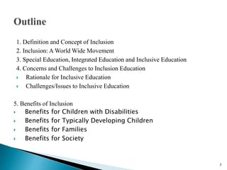 Inclusion: Introductory Concept | PPTX