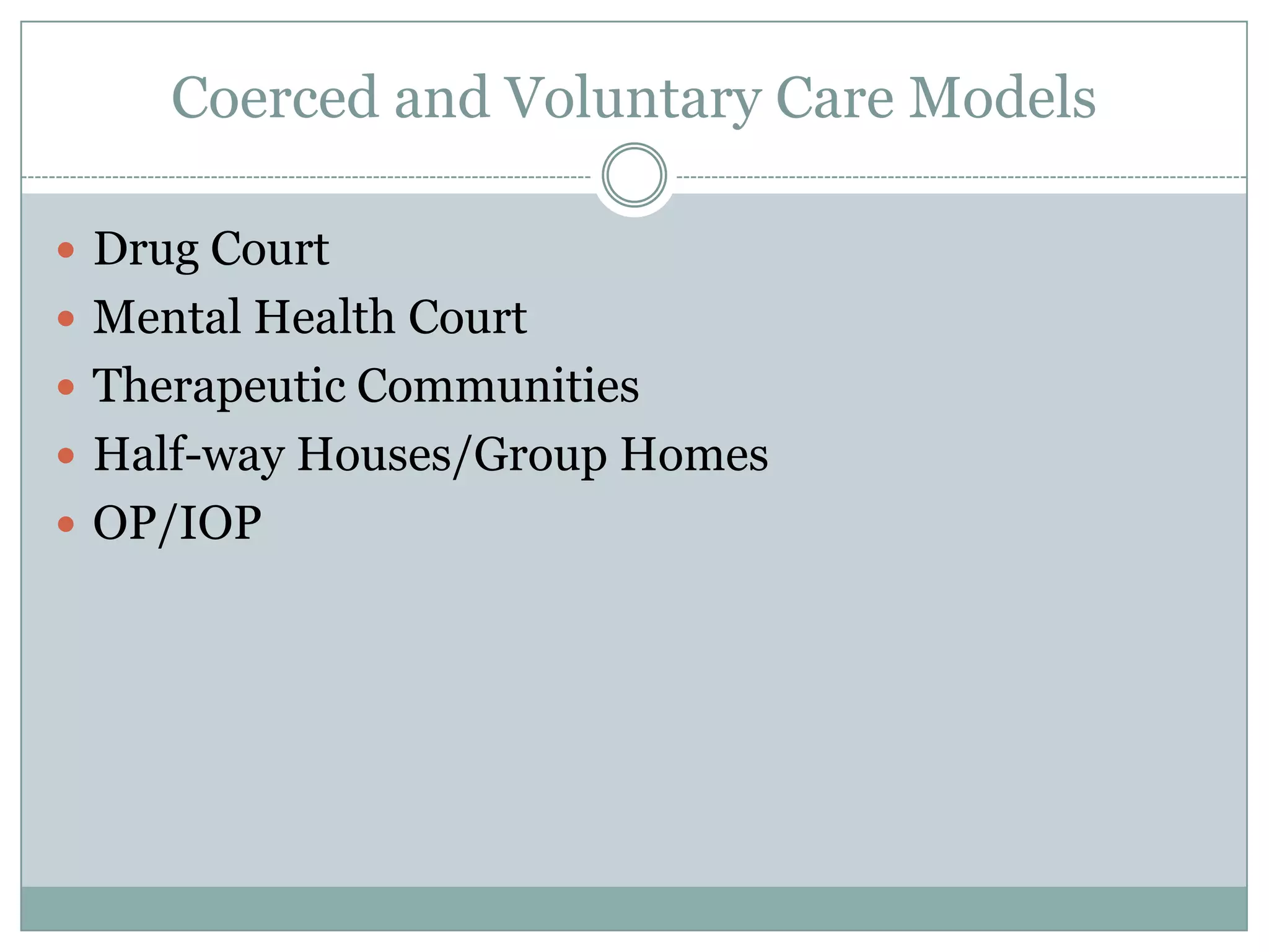 Wrap Around Services And Multidisciplinary Treatment | PPT